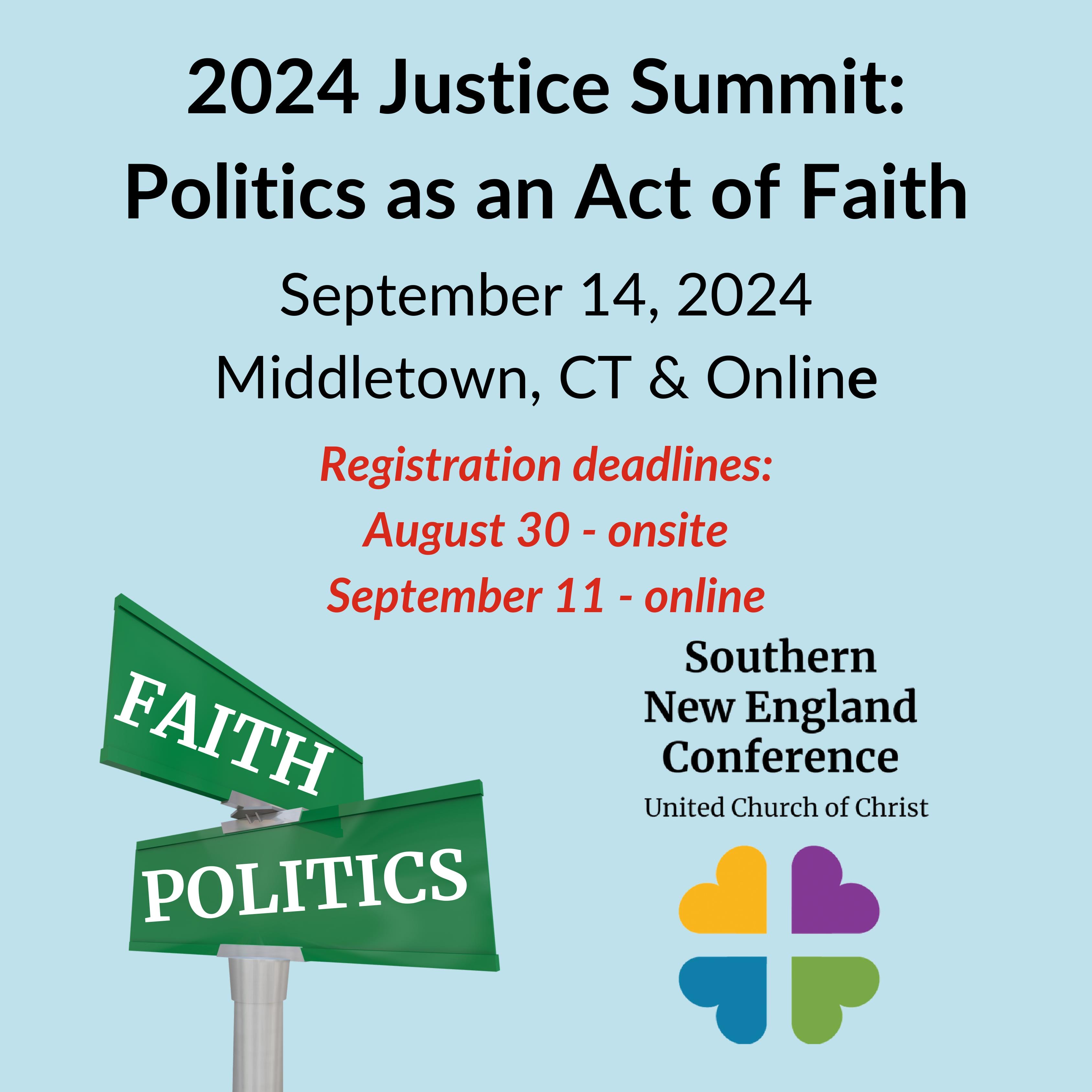 SNEUCC Justice Summit 2024 – First Church Cambridge